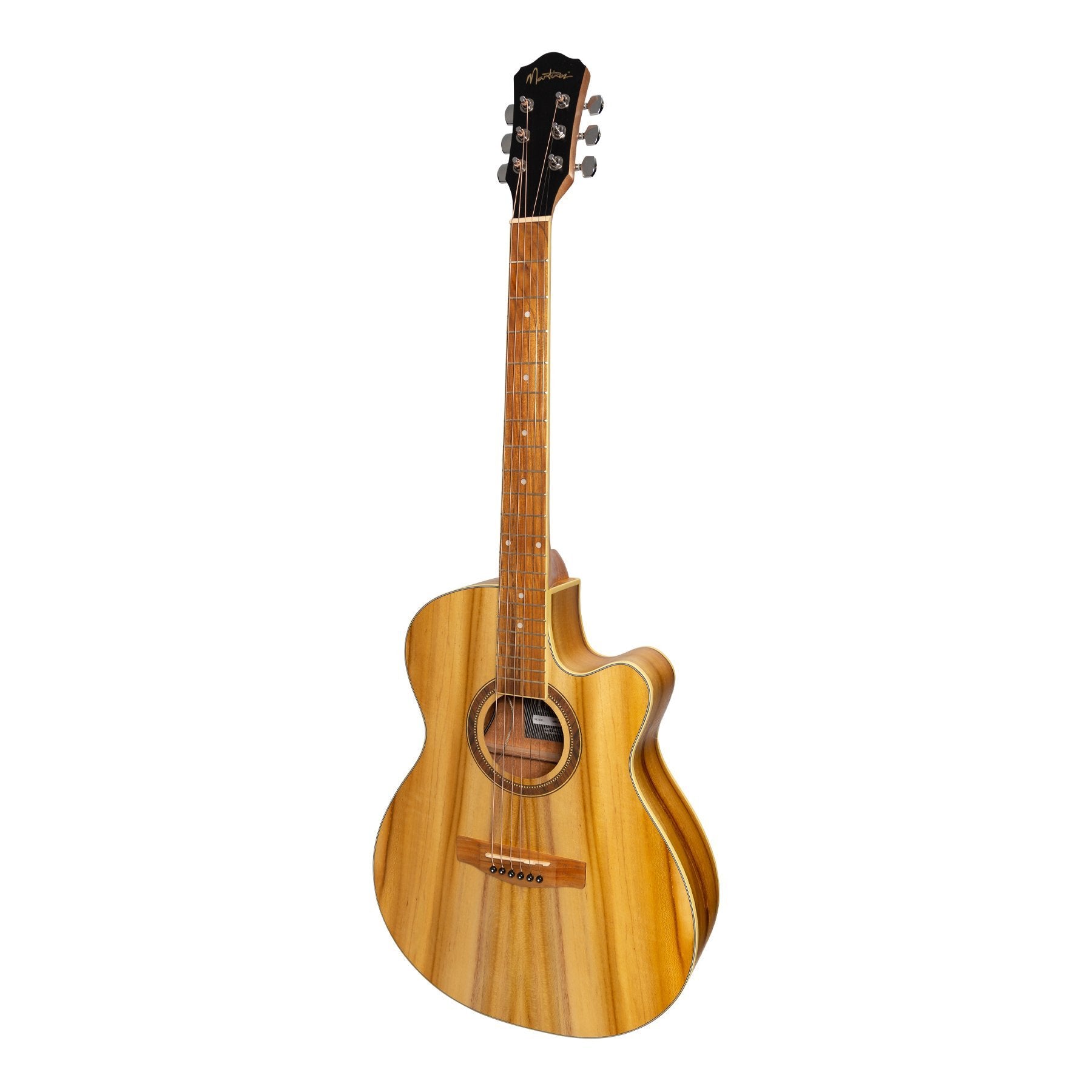 Martinez '41 Series' Folk Size Cutaway Acoustic-Electric Guitar - Metro ...
